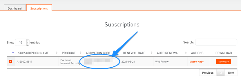 Help with Product Subscription Activation – What can we help you with?